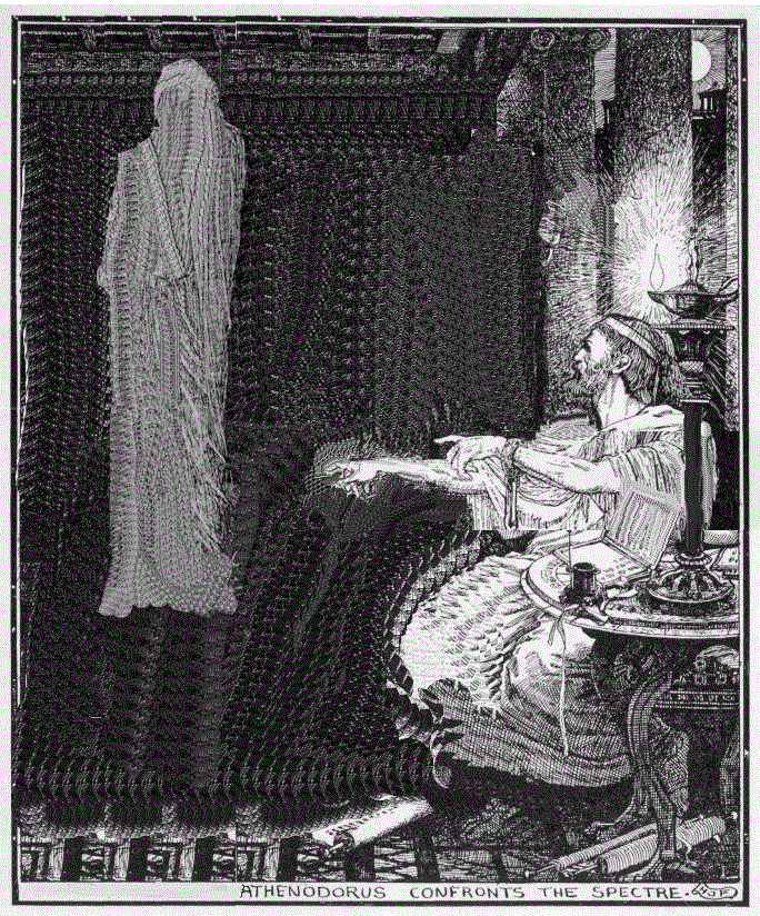 To Repulse a Malignant Spirit . animated gif by Alice B. Clagett ...