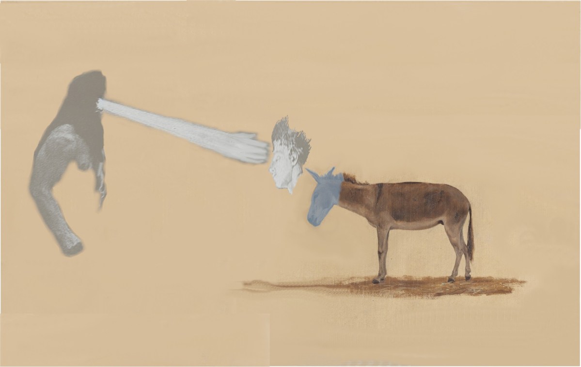 Donkey Man . animated gif and composite images by Alice B. Clagett ...