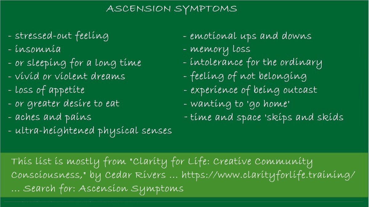 Ascension benefits – Ascension levels