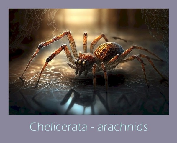 Chelicerata – arachnids - AWAKENING WITH PLANET EARTH